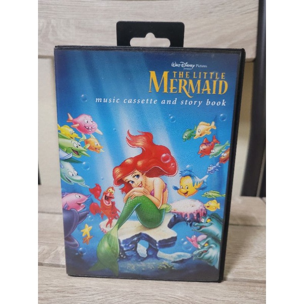 The Little Mermaid Music Cassette And Story Book งานปี 1998 แท้ 100% ...