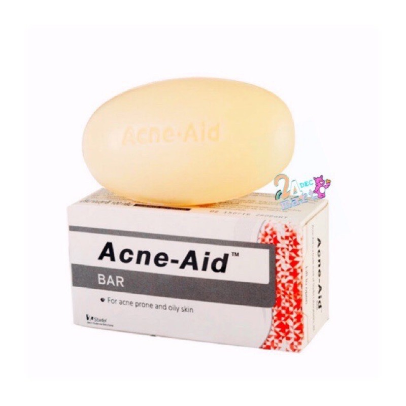 Acne Aid bar สบู่ก้อน 100g ลดความมัน ลดสิว | Shopee Thailand