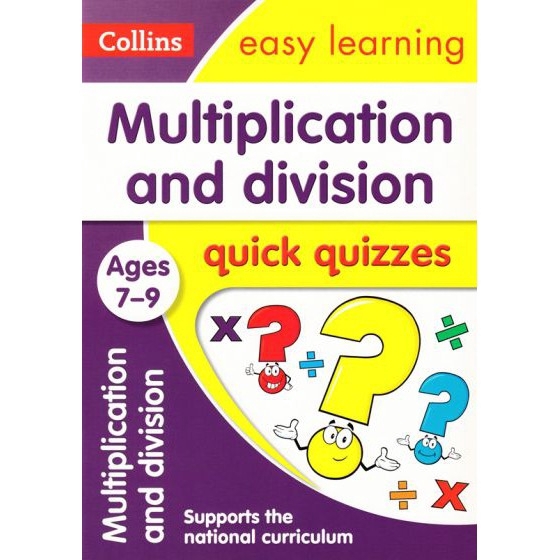 DKTODAY หนังสือ COLLINS EASY LEARNING KS2:MULTIPLICATION & DIVISION ...