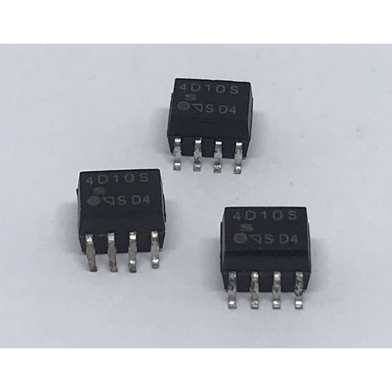4D10S (HCPL 4D10S) SMD 8ขา แพ็ค2ตัว งานแท้ ใช้กับบอร์ดเครื่องจักร ...