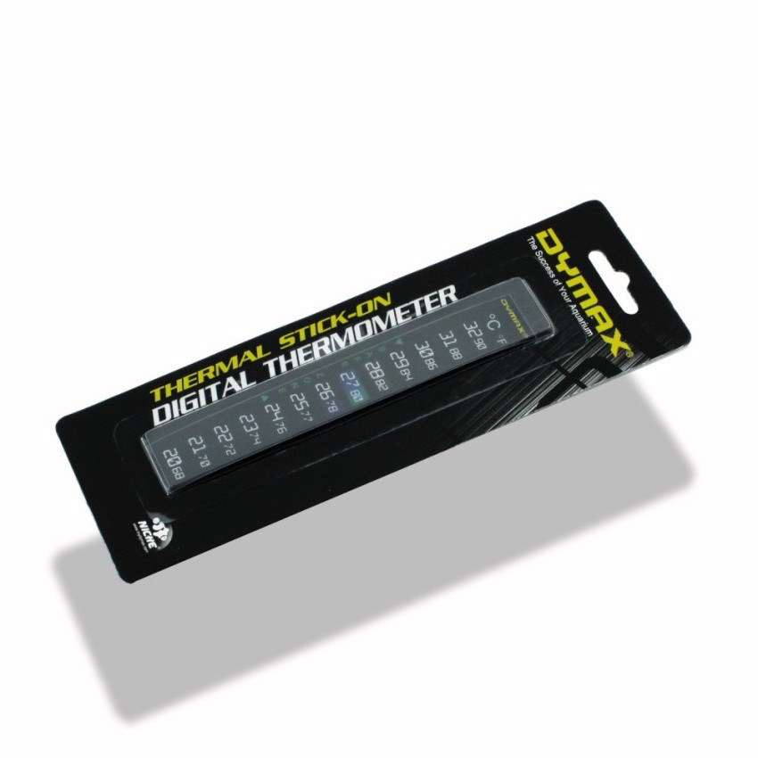 Dymax ปรอทวัดอุณหภูมิน้ำสำหรับตู้ปลาชนิดสติกเกอร์ Thermal Stick on Thermometer | Shopee Thailand