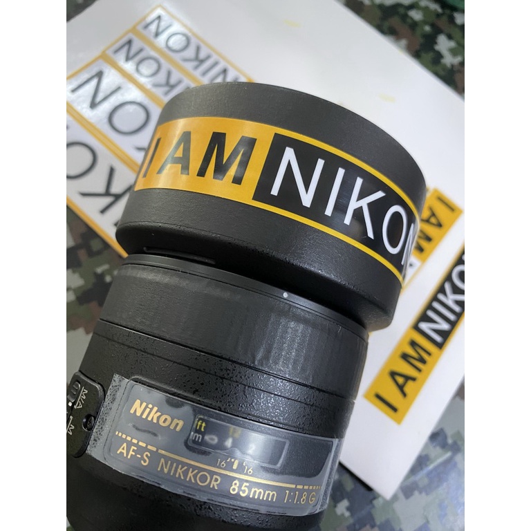 สติ๊กเกอร์ Sticker I AM NIKON / I AM Canon / I AM SONY | Shopee Thailand