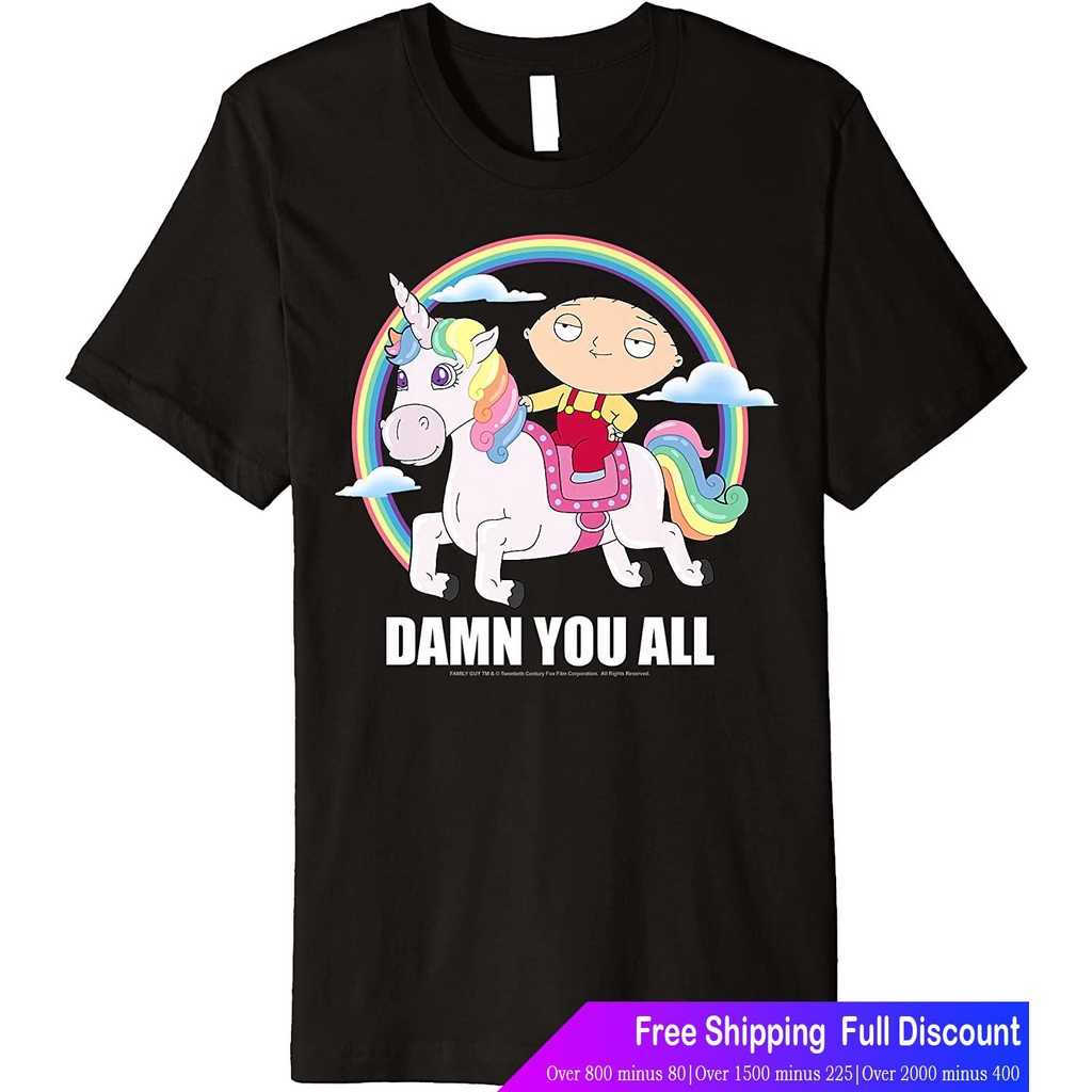 เสื้อยืดโอเวอร์ไซส์Family Guyเสื้อยืดแขนสั้น Family Guy Stewie Griffin ...