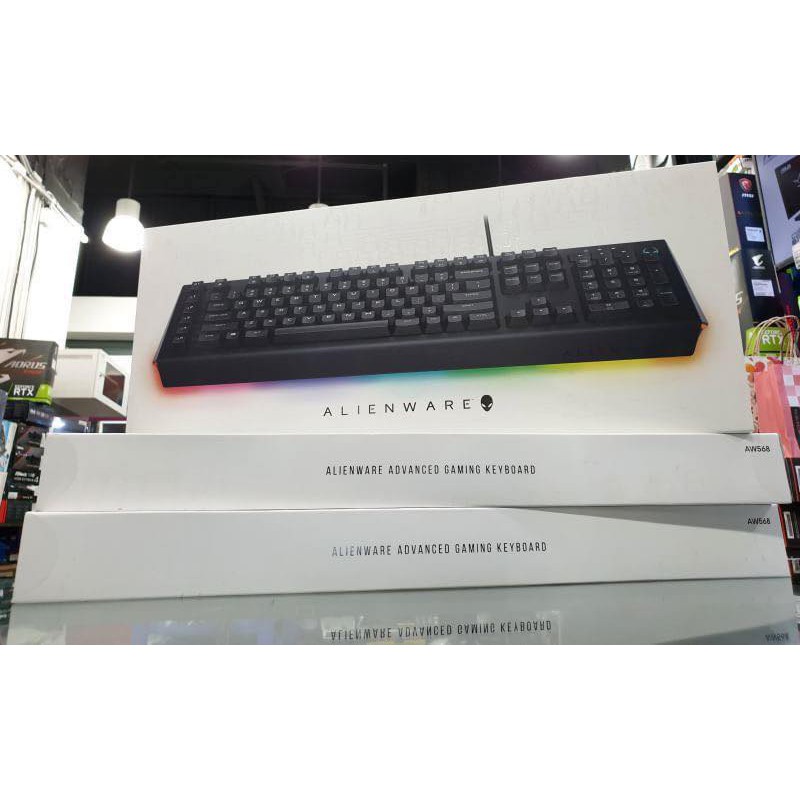 Alienware Advanced Gaming Keyboard: AW568 | Eng | Shopee Thailand