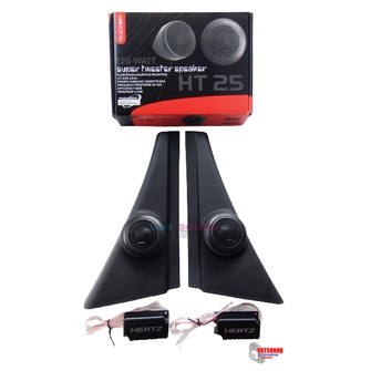 ชุดหูช้าง พร้อมทวีตเตอร์ HT25 แบบสำเร็จรูป TOYOTA REVO สำหรับรุ่น 4 ...