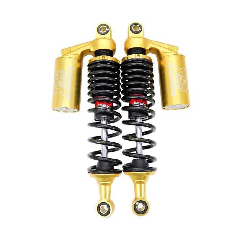 โช๊คyssแท้ (แก๊สแท้) G series โช๊คสปริงดำ กระปุกทอง สำหรับ waveยาว ...