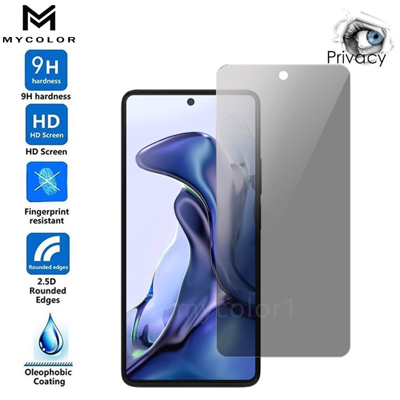 ฟิล์มกันมอง ฟิล์มกระจกนิรภัย 9H ฟิล์มกันเสือก สำหรับ Xiaomi Mi 15 14 14T 13T 13 12T 12 11T 10T ...