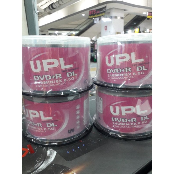 DVD +R DL8.5 GB 240min/8×UPL(10แผ่น) | Shopee Thailand