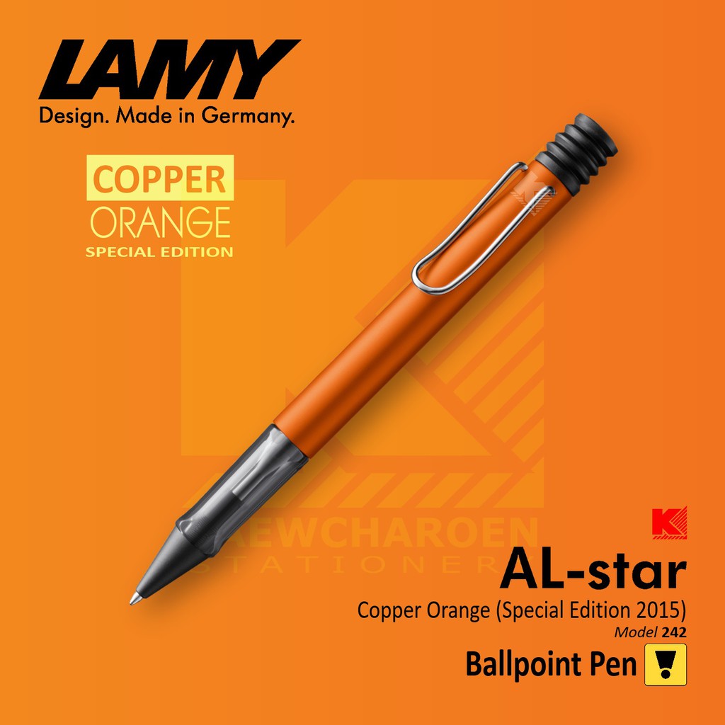ปากกาลูกลื่น LAMY AL-star Copper Orange 2015 Edition [Model 242 ...