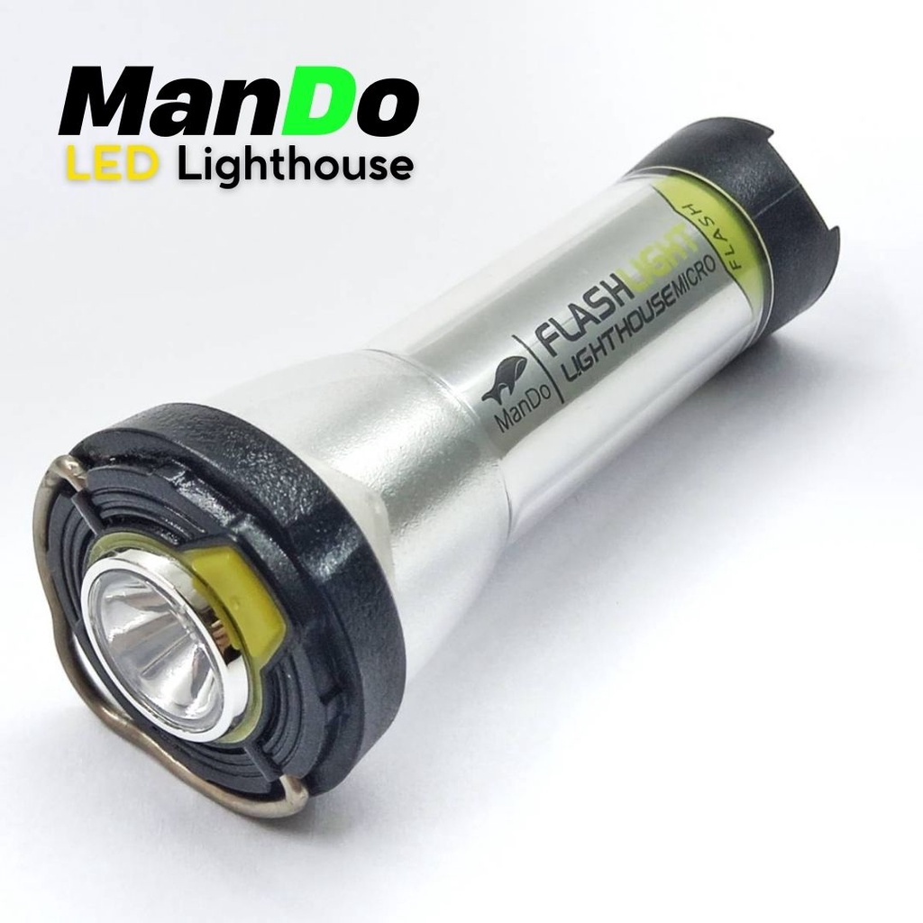 ไฟฉาย/โคมไฟ แบบชาร์จไฟได้ Mando LED Lighthouse Micro Flash USB Rechargeable Lantern | Shopee ...