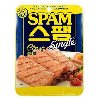 cj spam classic สแปม หมูแฮมกระป๋องสุดฮิตจากเกาหลี 스팸 | Shopee Thailand