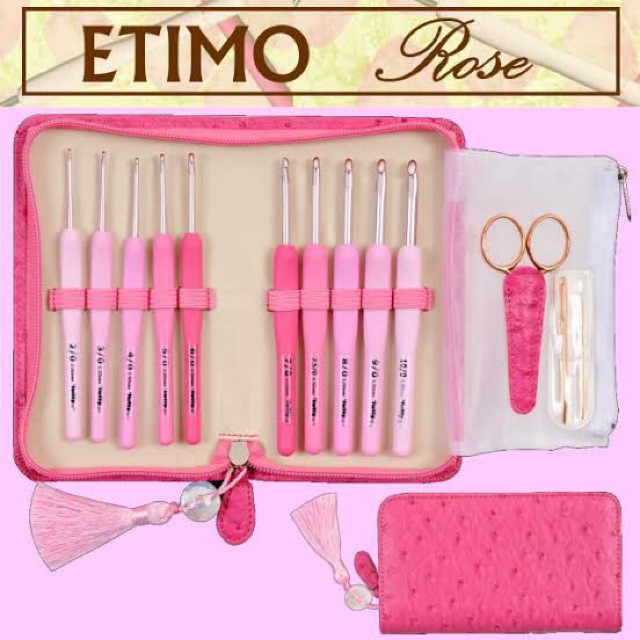 ETIMO rose set ชุดเข็มโครเชต์ tulip ญี่ปุ่นแท้ | Shopee Thailand
