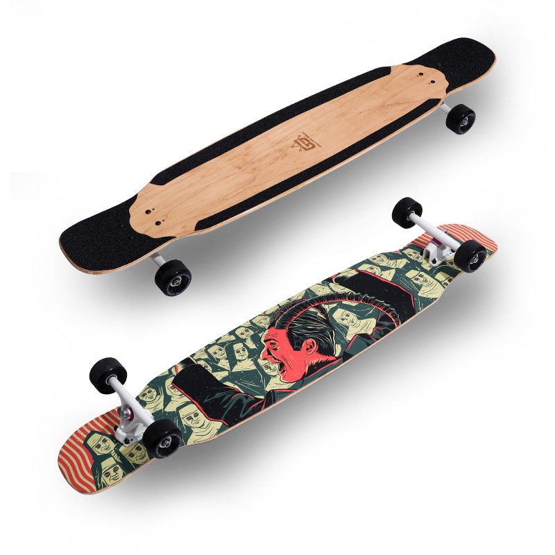 ลองบอร์ด [Gallop Soul] longboard Dancing ครบชุด 46 inch | Shopee Thailand
