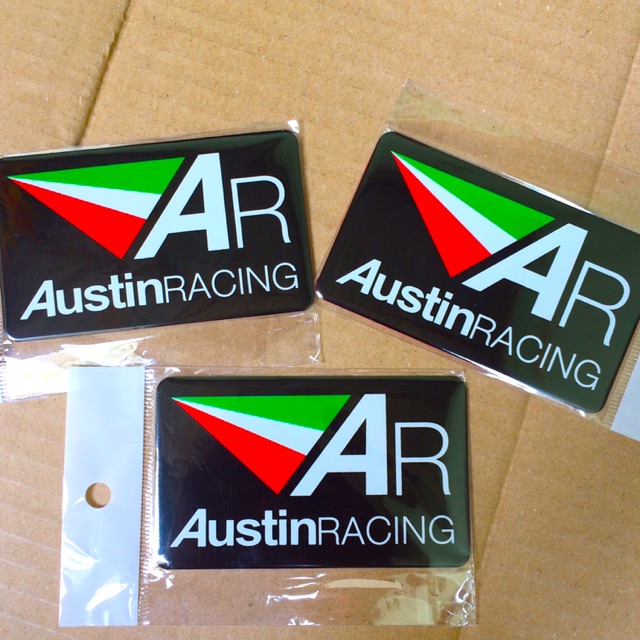 สติ๊กเกอร์อลูมิเนียม Austin Racing - อิตาลี | Shopee Thailand