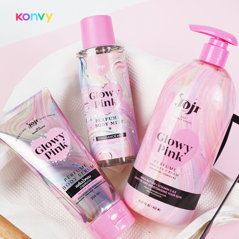 JOJI Secret Young Glowy Pink Perfume Shower Cream 450ml. | Shopee Thailand