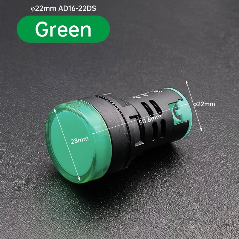 ไฟกระพริบแจ้งเตือน led สีแดง AD16-16SM 16 22 มม. 12v 24v 110v AD16-22SM ...