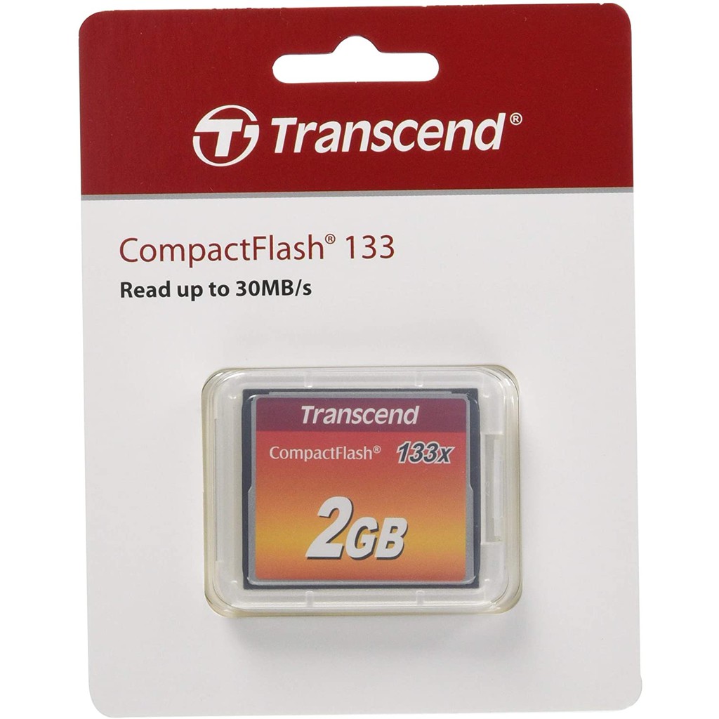 CF Card Transcend 2GB Compact Flash 30 MB/s 133x - รับประกัน 5 ปี (สามารถออกใบกำกับภาษีได้ทักแชท ...