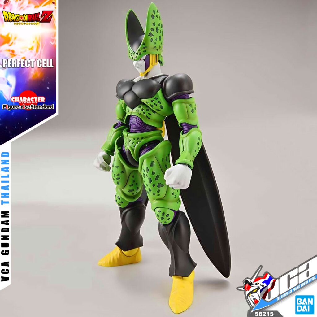 BANDAI FIGURE-RISE STANDARD PERFECT CELL FIGURE RISE ดราก้อนบอล พลาสติก ...