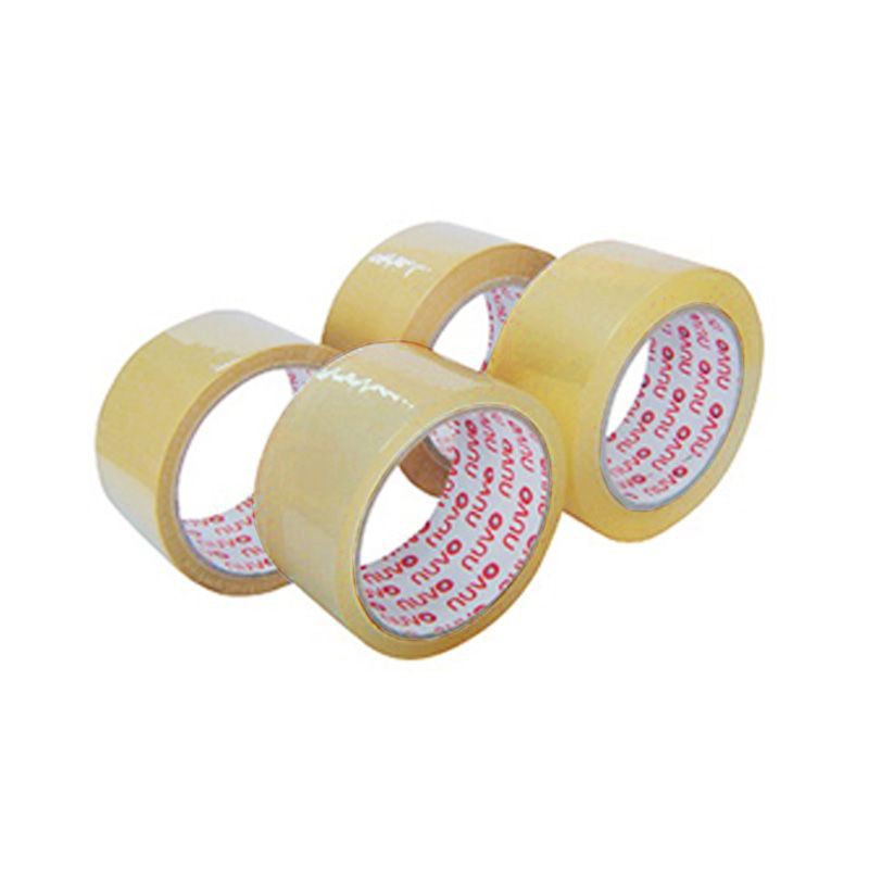 เทปกาว ปิดกล่อง OPP Nuvo 333 2นิ้ว.x45หลา ใส/ชา OPP Packaging Tape ...