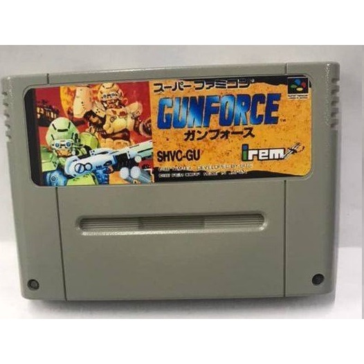 ตลับ SFC GunForce ( ตลับ Repro) Super famicom | Shopee Thailand