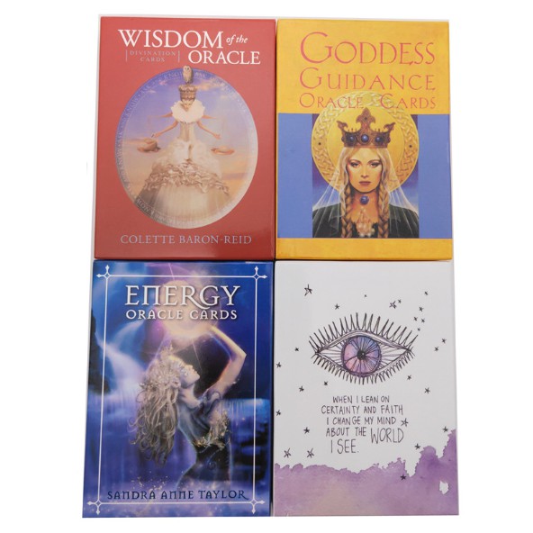 Wisdom Goddess Guidance Energy Universe Oracle Cards Divination Game ...