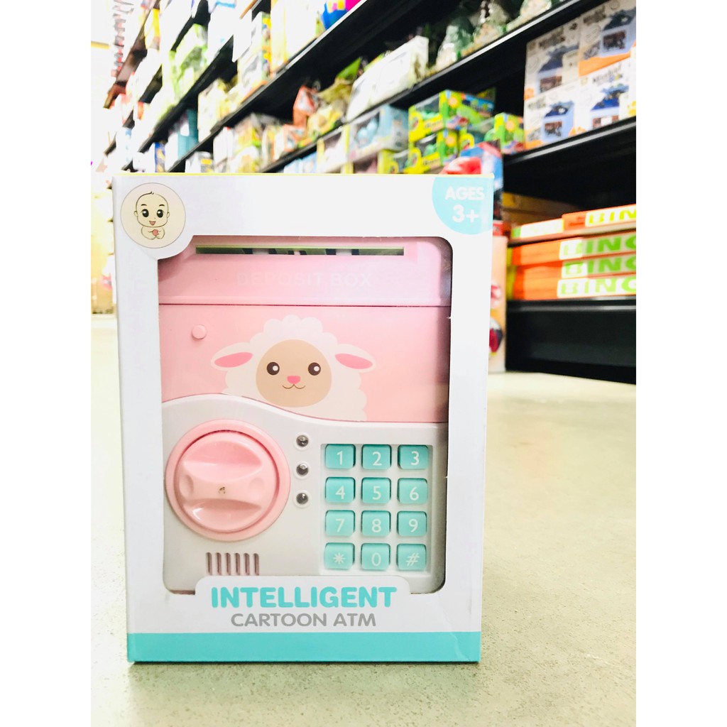 ออมสินตู้ATM Intelligent Cartoon ATM | Shopee Thailand