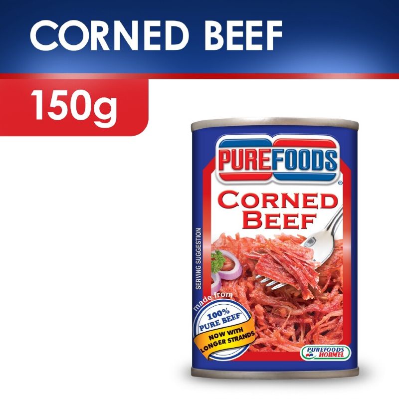Pure foods Corned Beef 150g | Shopee Thailand