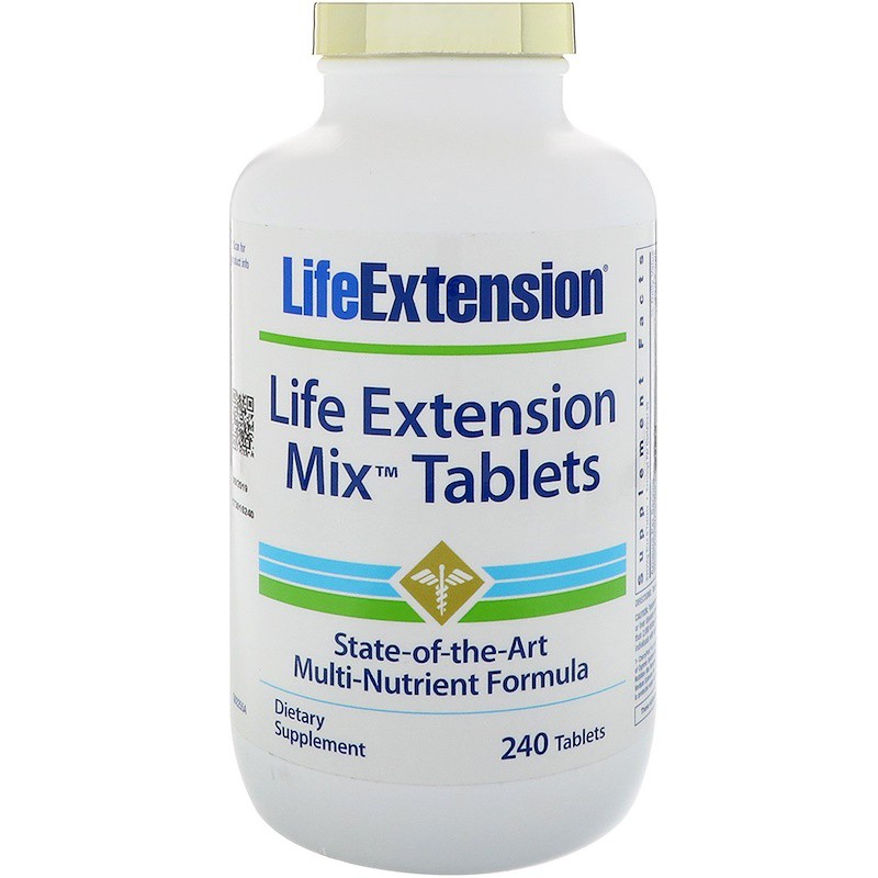 Life Extension, Mix Tablets, 240 Tablets | Shopee Thailand