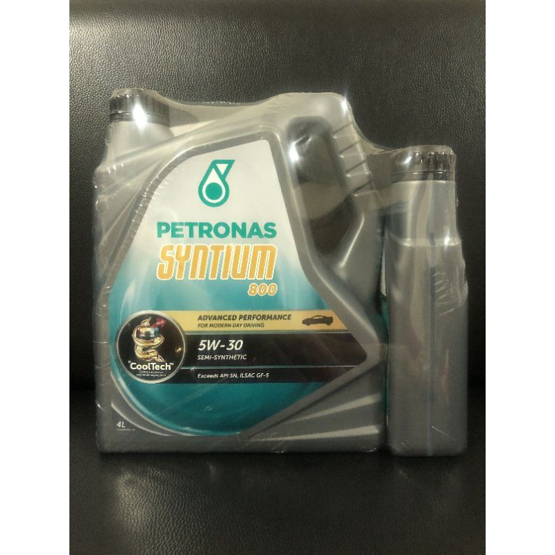 น้ำมันเครื่อง น้ำมันหล่อลื่น ปิโตรนาส Petronas 5W30 กึ่งสังเคราะห์ ...