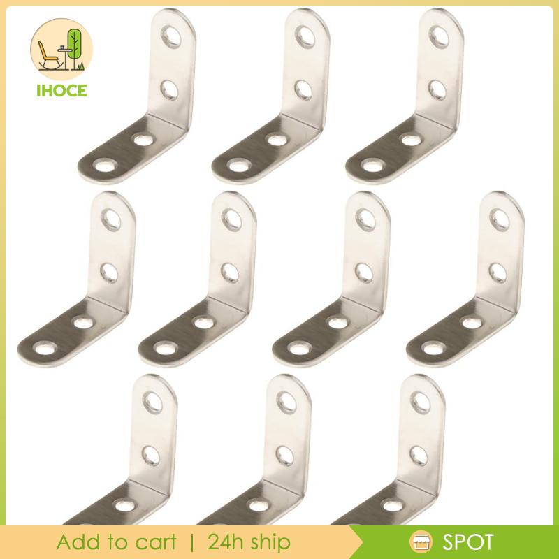 10pcs Corner Brace L Bracket Corner Bracket , Right Angle Brace ...