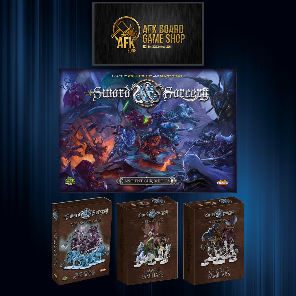 SWORD & SORCERY – ANCIENT CHRONICLES Bundle - Board Game - บอร์ดเกม | Shopee Thailand
