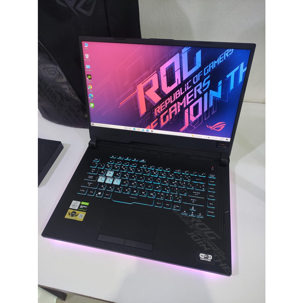 โน๊ตบุ๊ค Asus Rog Strix i5 gen 10 แรงๆ | Shopee Thailand