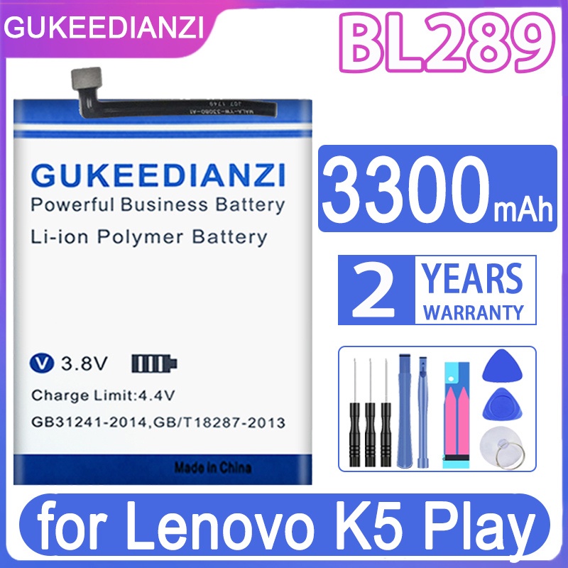 GUKEEDIANZI BL289 BL 289 3300mAh Replacement Battery for Lenovo K5 Play ...