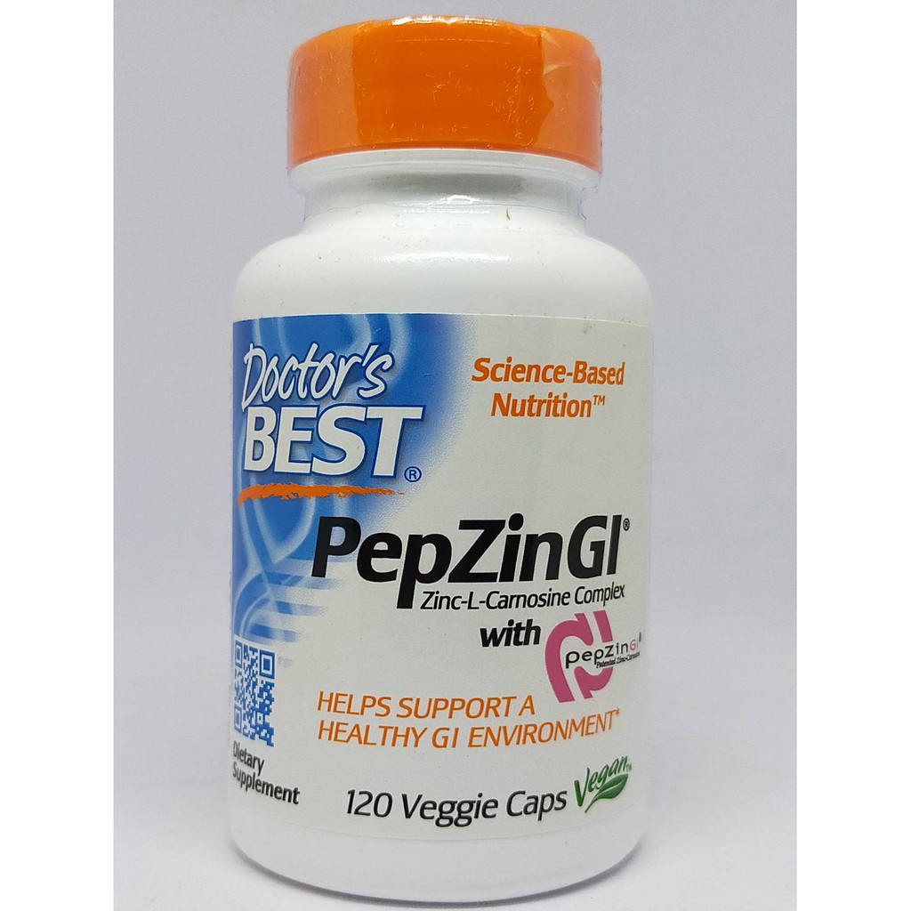 PepZin GI Zinc L-Carnosine Complex - 120 Capsules : เพิ่มประสิทธิภาพการ ...