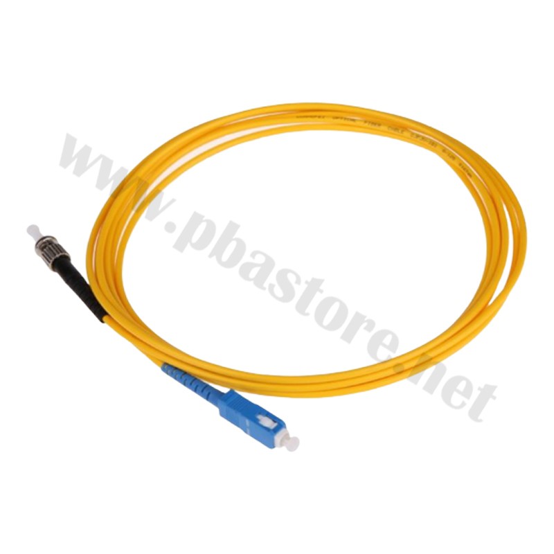 สาย PATCH CORD FIBER 9/125 SC/UPC-ST/UPC SM-SX G657A1 2.0MM 3M | Shopee Thailand