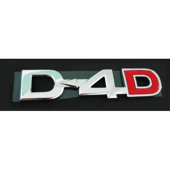 แท้ศูนย์ D4D LOGO D-4D Toyota Hilux VIGO MK6 SR5 D4D TIGER REVO โลโก้ ...