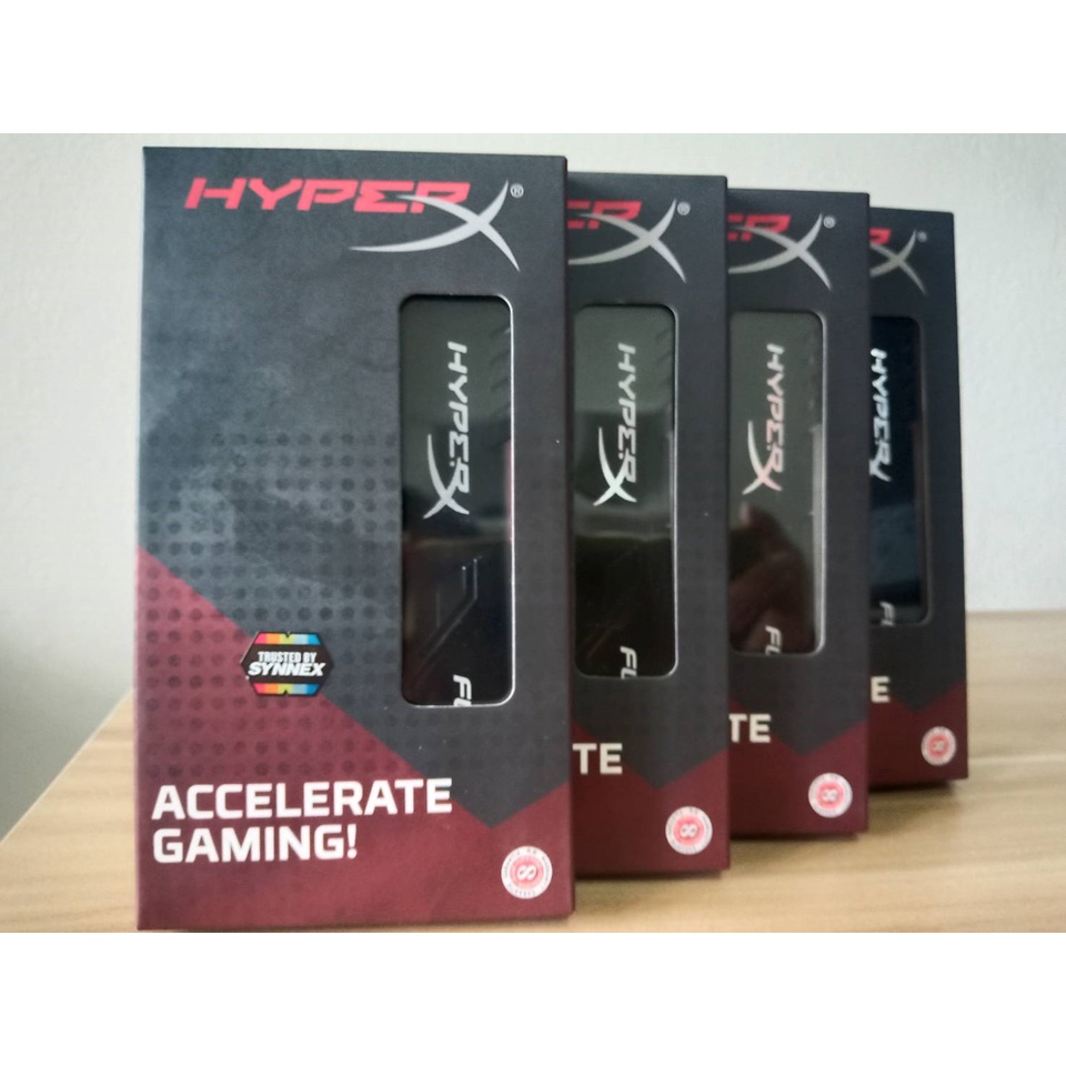 8gb 8gbx1 Ddr4 2400 Ram Pc แรมพีซี Kingston Hyperx Fury Black