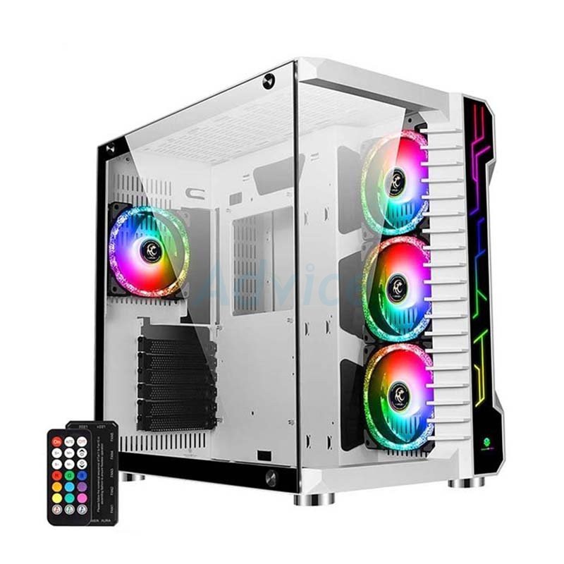 เคสคอมฯ Tsunami Protector Vision II พร้อมพัดลมรุ่นใหม่ ARGB 4 ตัว และ ...