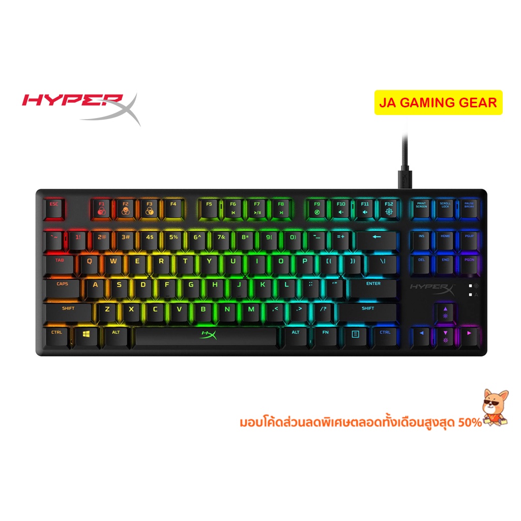 HyperX Alloy Origins Core HyperX Red Switch / HyperX Blue Switch EN/TH ...