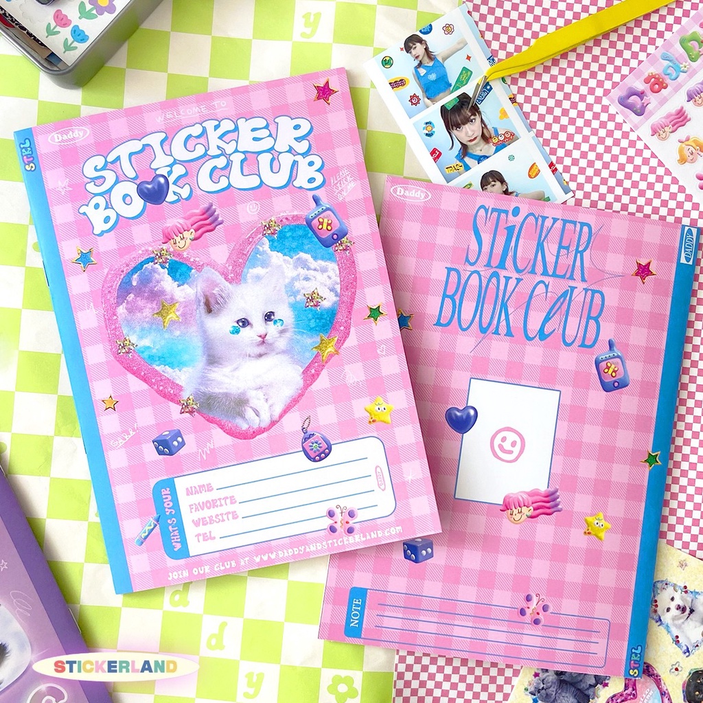DADDY | Sticker Book สมุดสะสมสติ๊กเกอร์ Size A5 | Shopee Thailand