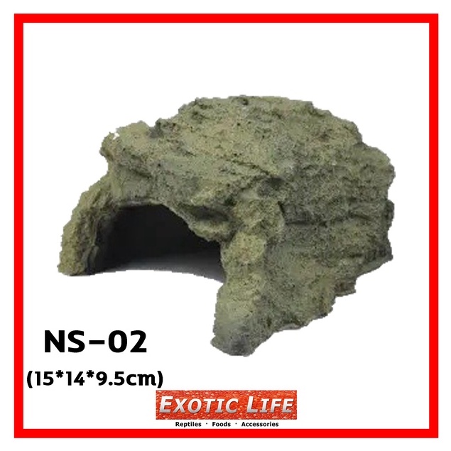 Resin Caves ถ้ำ ที่หลบซ่อน ที่อยู่อาศัยสำหรับสัตว์เล็ก และ สัตว์เลื้อยคลาน ช่วยลดอาการเครียดและ ...