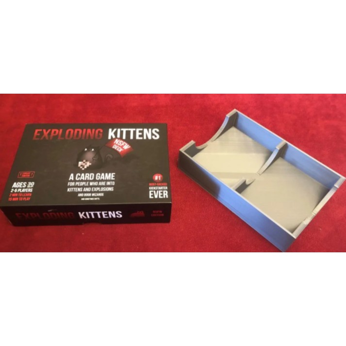 Exploding Kittens Boardgame: Game Box Insert (Sleeved Cards) | Shopee ...
