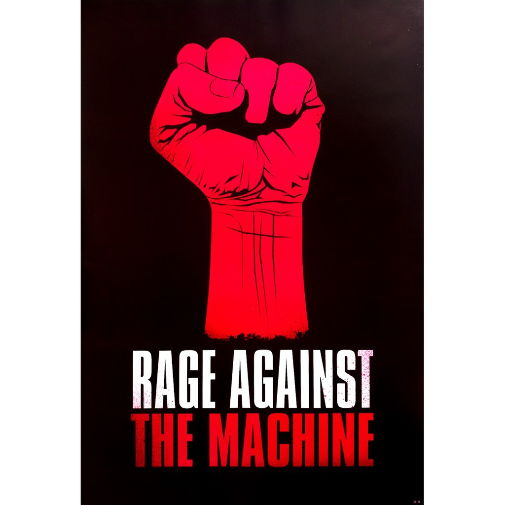โปสเตอร์ Rage Against the Machine (4แบบ) เรจอะเกนสต์เดอะแมชชีน วง ดนตรี ...