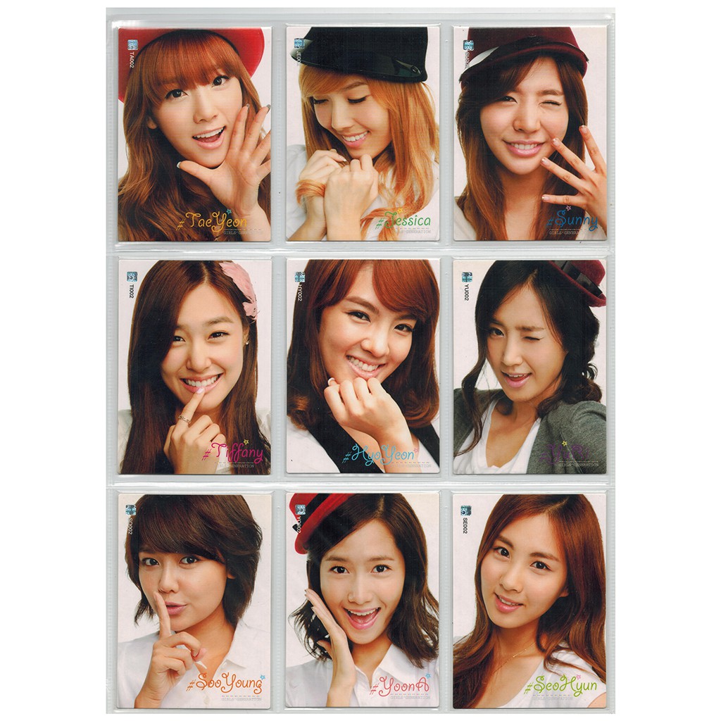 SNSD Girls' Generation Normal Card "GG002 Portraits" (การ์ดธรรมดา ...