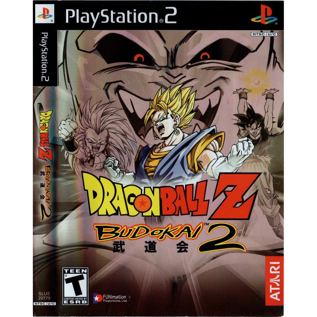 แผ่นเกมส์ Dragon Ball Z Budokai 2 PS2 Playstation 2 คุณภาพสูง ราคาถูก ...