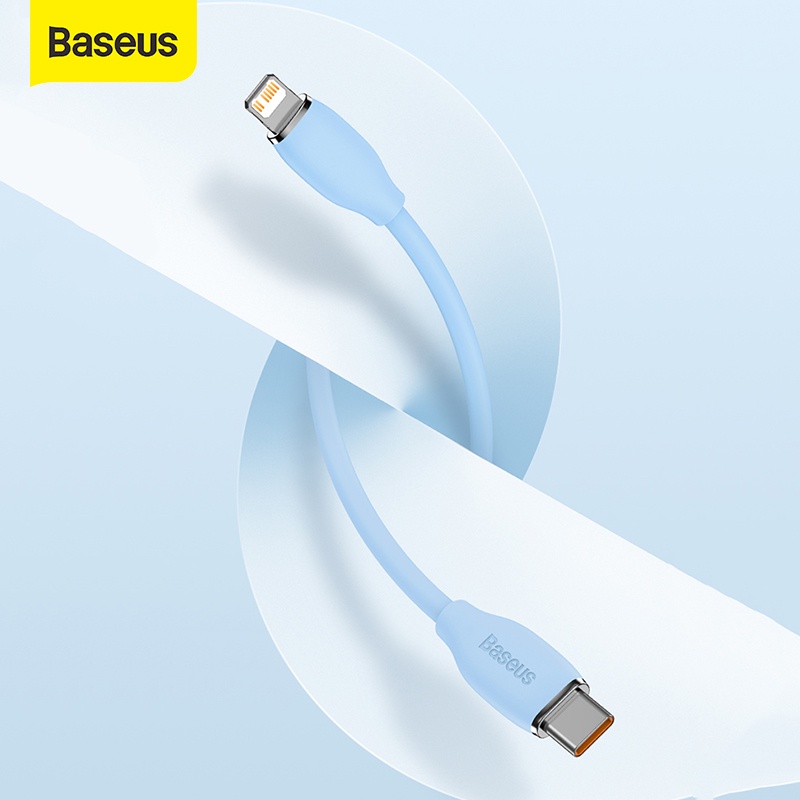 Baseus 20W cable Jelly Series Fast Charge Data Cable 1.2m Mobile Phone ...