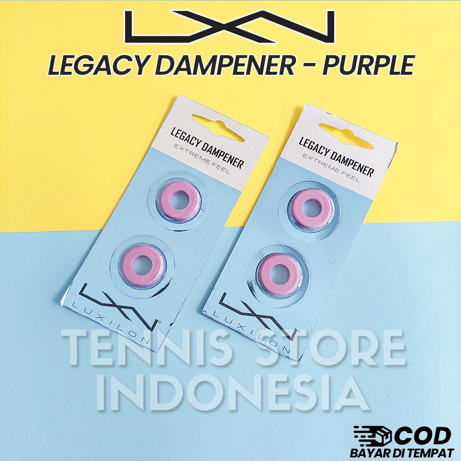 Legancy Extreme Purple Dampener แดมเปอร์เทนนิส Luxilon ป้องกันการสั่น ...