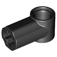 [090] ชิ้นส่วนเลโก้ Lego Part Technic, Axle and Pin Connector Angled #1 ...