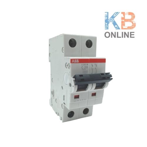 เซอร์กิตเบรคเกอร์ MCB S202M-C 2P Circuit Breakers MCB S202M-C 2P ABB | Shopee Thailand