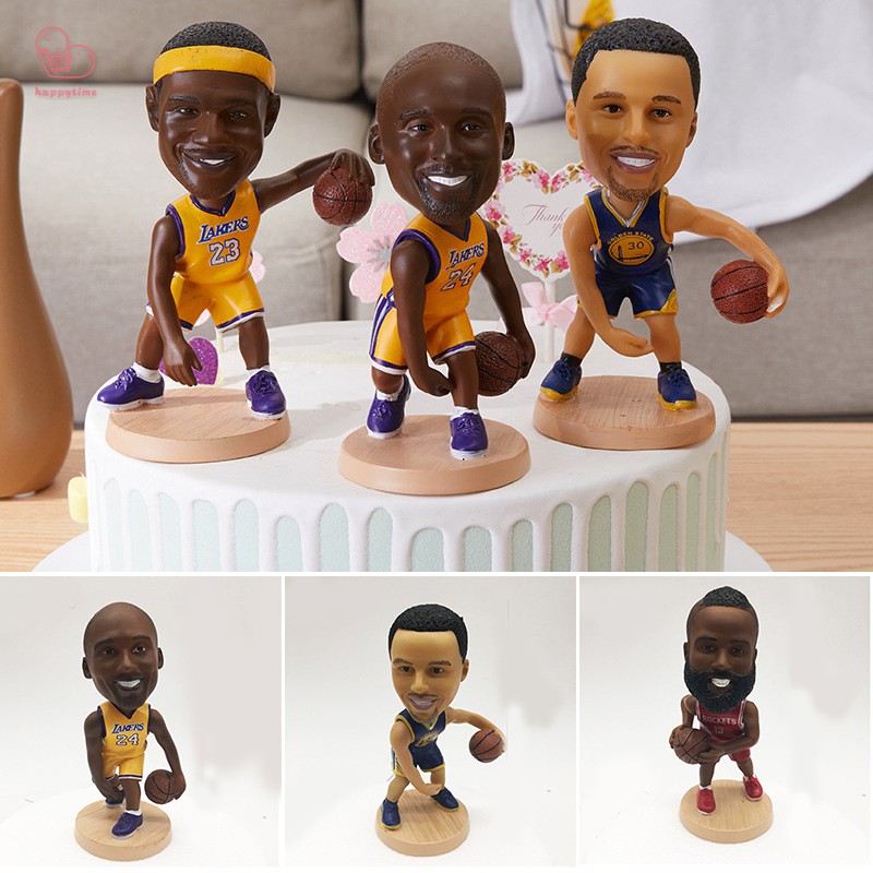 【สินค้ามีจำหน่าย】 NBA Basketball Star Action Figure Super Basketball ...
